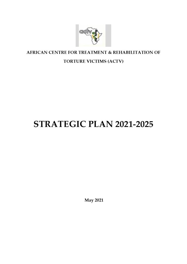 Our strategy - ACTV Uganda